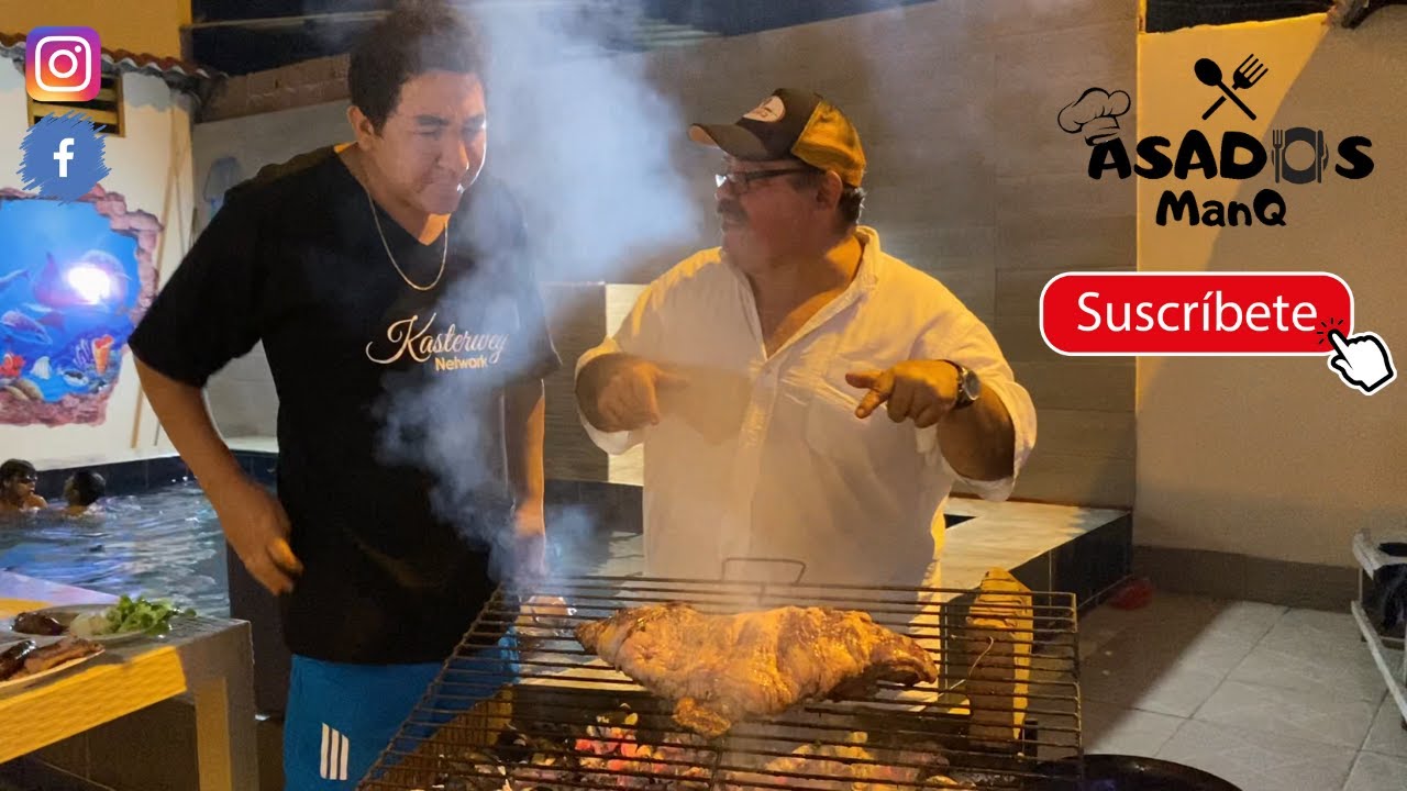 Parrillada a Paul kasterwey Por el cumpleaños (ASADOS ManQ) - YouTube