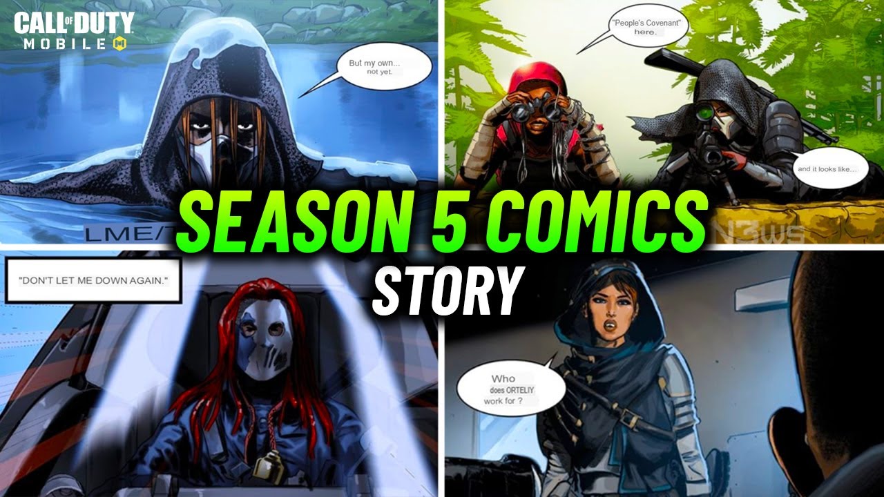 Season 5 Complete Comics Story Codm | Cod Mobile Tropical Vision Theme ...
