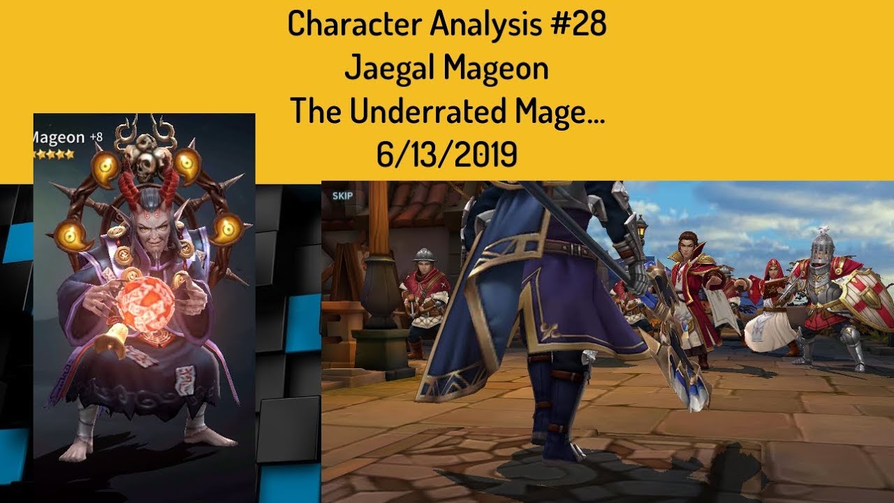 El Chronicle - Jaegal Mageon Character Analysis #28! 6/13/2019 - YouTube