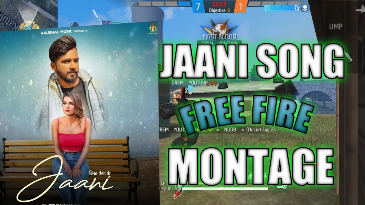 लिख देगा के jaani song || लिख देगा के jaani song free fire montage ...