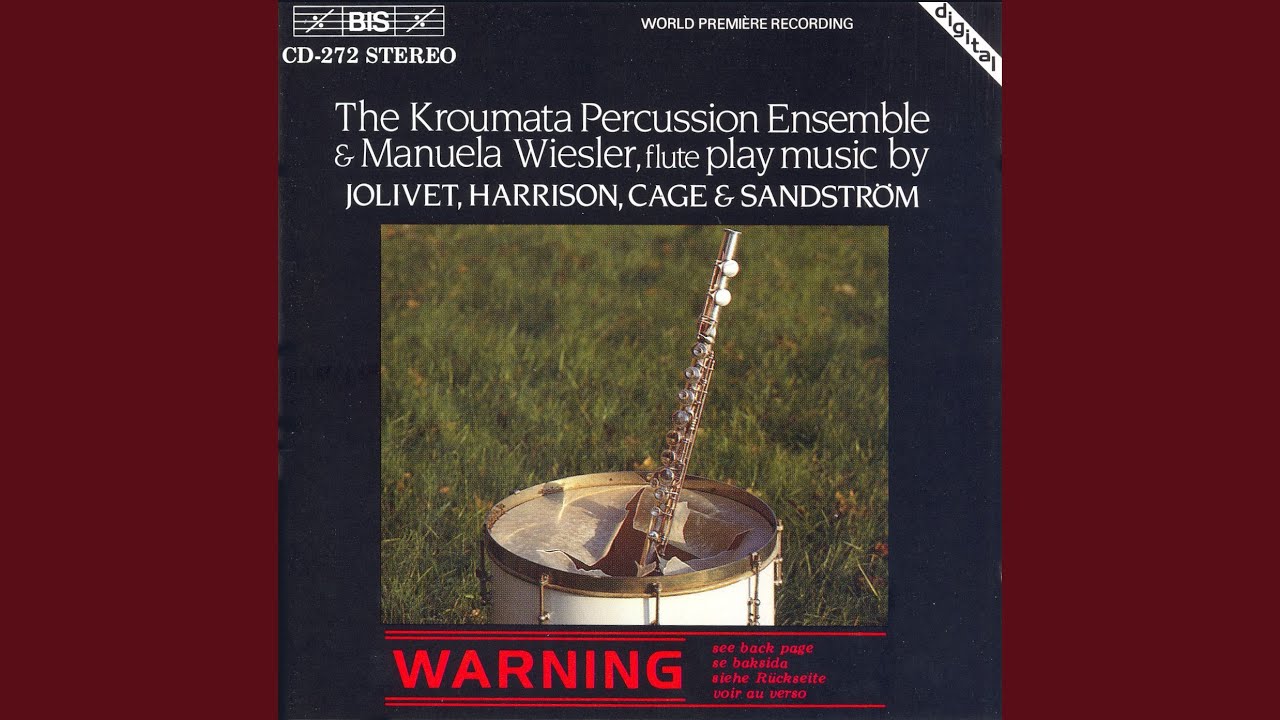 Concerto No. 1 for Flute and Percussion: Strong, swinging and fastish ...