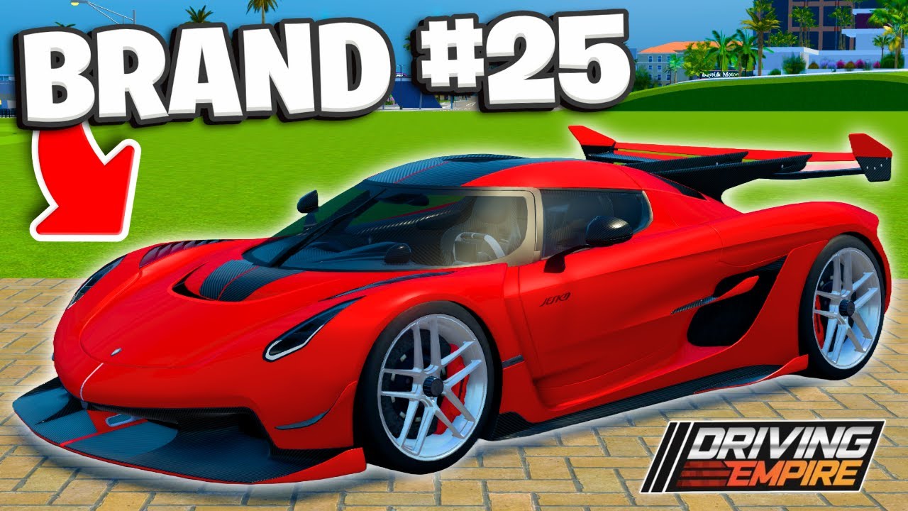 The BEST CAR From EACH Brand In Driving Empire! - YouTube