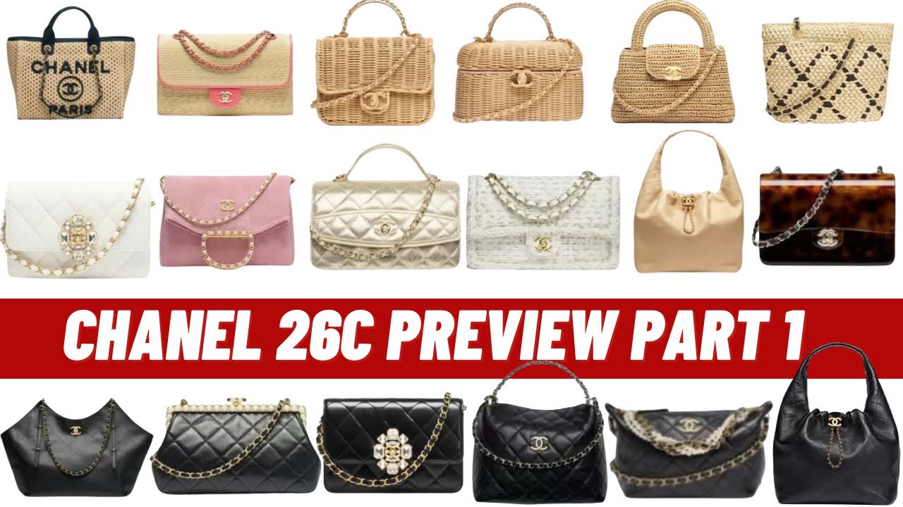 Chanel 26C Preview Part 1_New Seasonal Bags | Launch In November 2025 ...