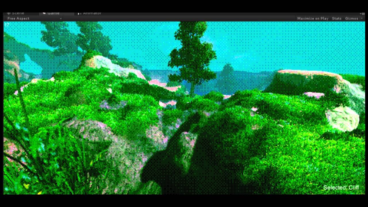 Unity Old-Game Style Shader - YouTube