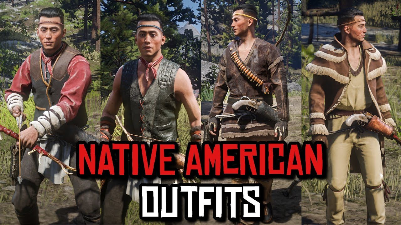 Red Dead Online Native American Outfits [ Requested Outfits #317 ...