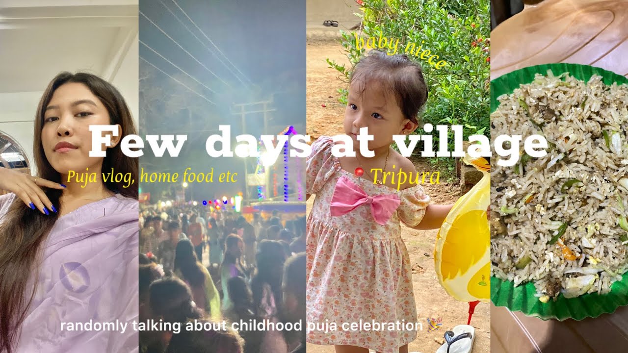 Village vlog: 🫶🏻🎉fun few days at village, short vlog of what I did at ...