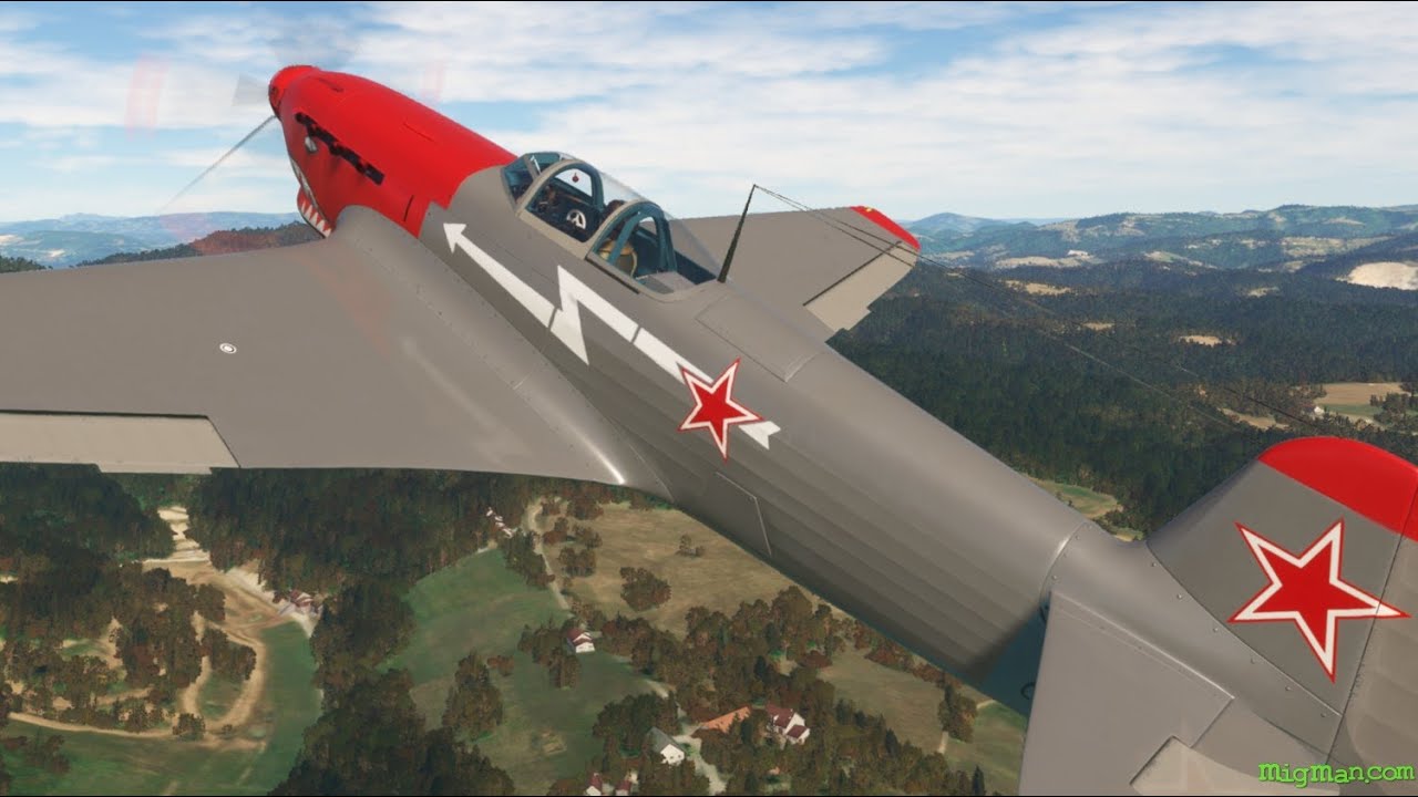 Low & FAST in the Yak-9 'Frank' | LJSE Sentvid pri Sticni, Slovenia ...