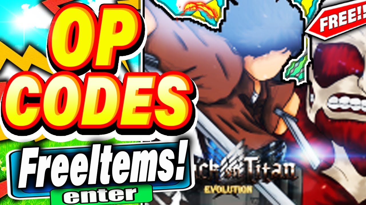 ALL NEW *SECRET* CODES in ATTACK ON TITAN EVOLUTION CODES! (Roblox ...