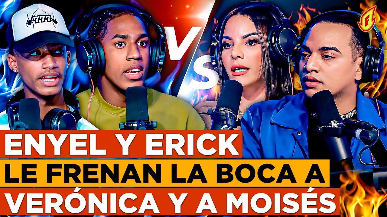 TIKTOKERS ZOY ENYELL Y ZOY ERICKK PONEN RÁPIDO A VERÓNICA Y A MOISÉS ...