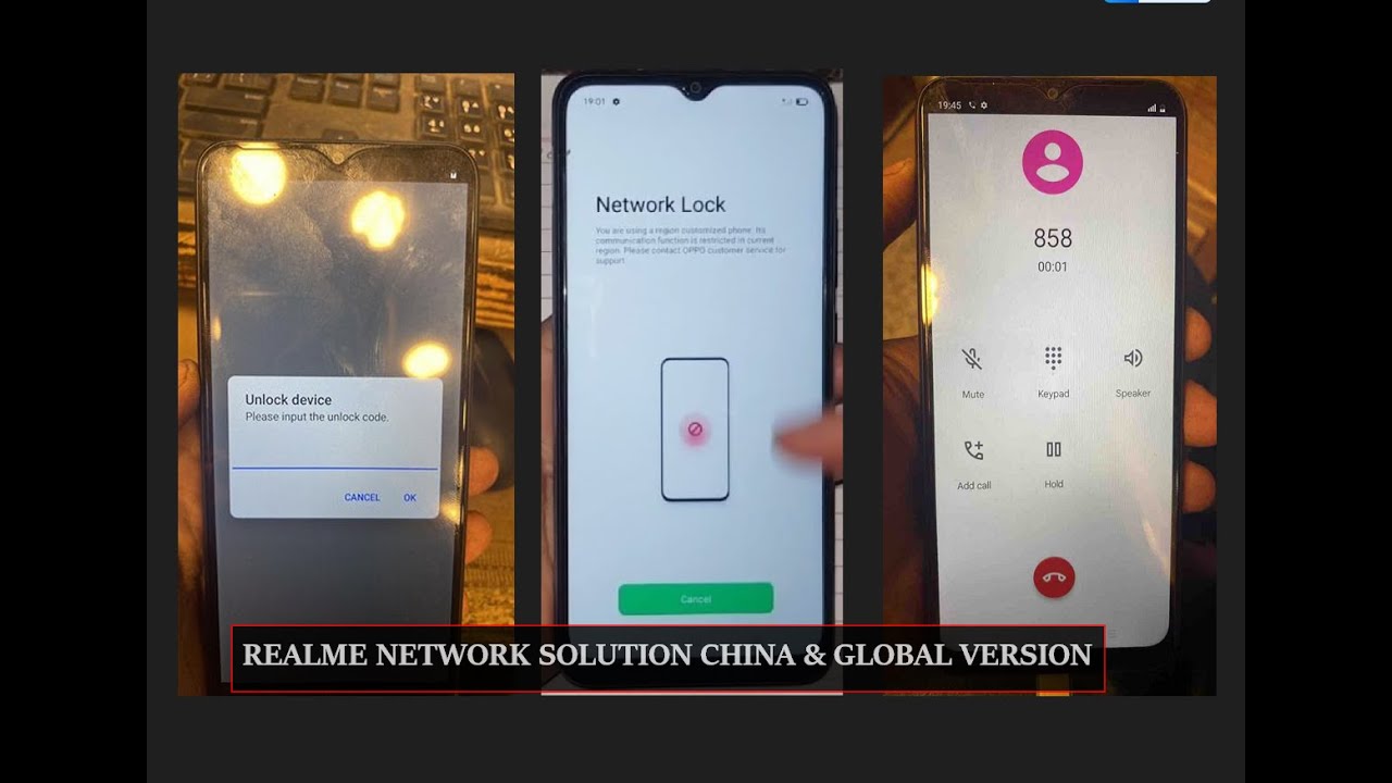 REALME NETWORK LOCK UNLOCK FILE | INSTANT SOLUTION | WORLD WIDE | CHINA ...
