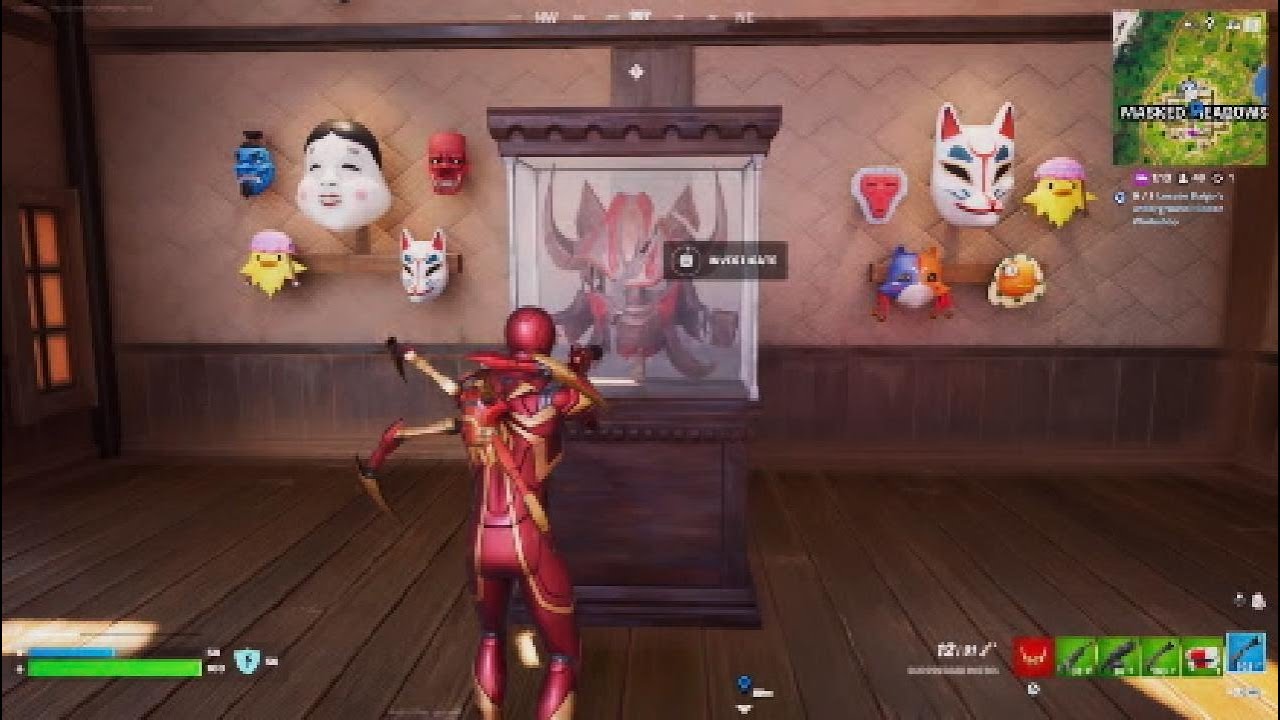 Fortnite Locate The Mask of Power Quest - YouTube