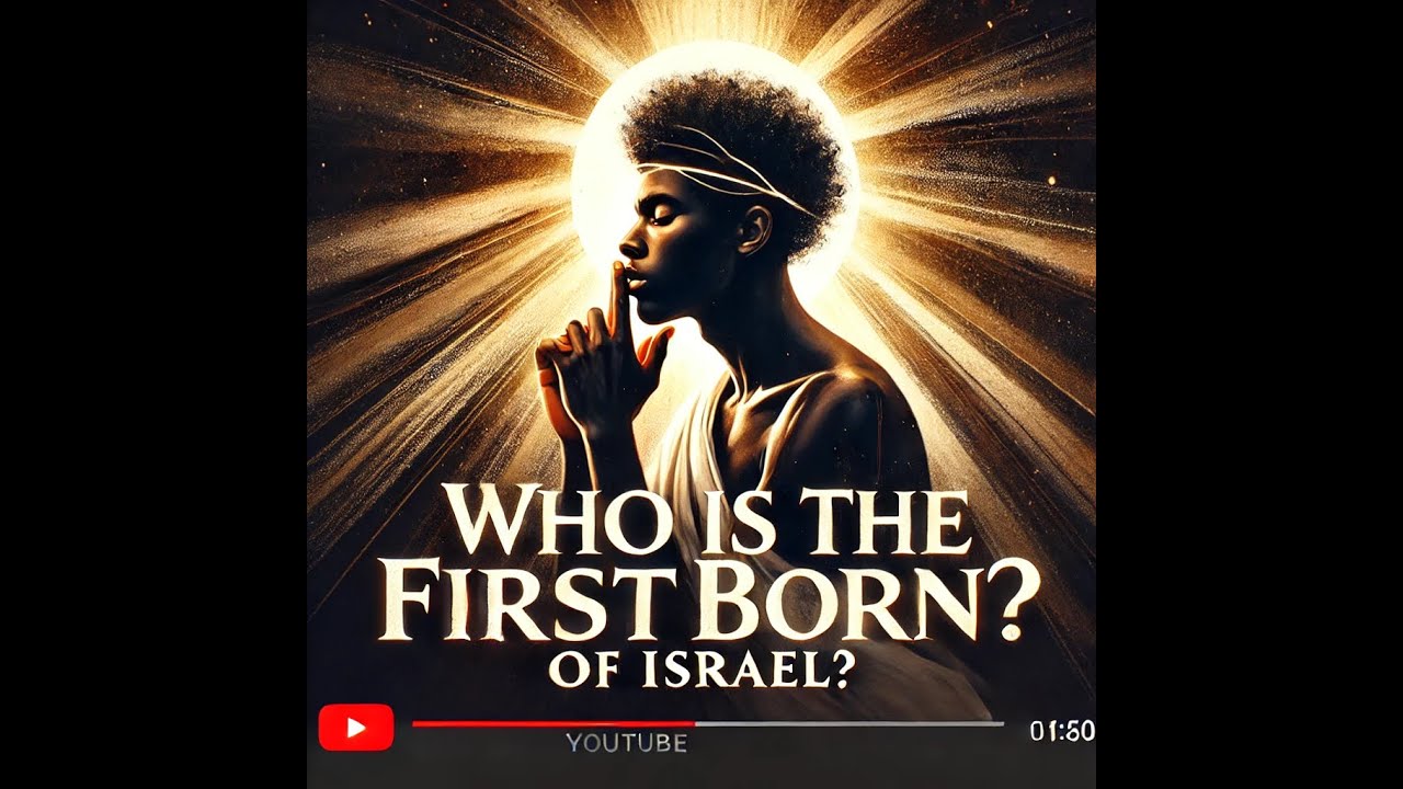 Who Is the Firstborn of Israel? - YouTube
