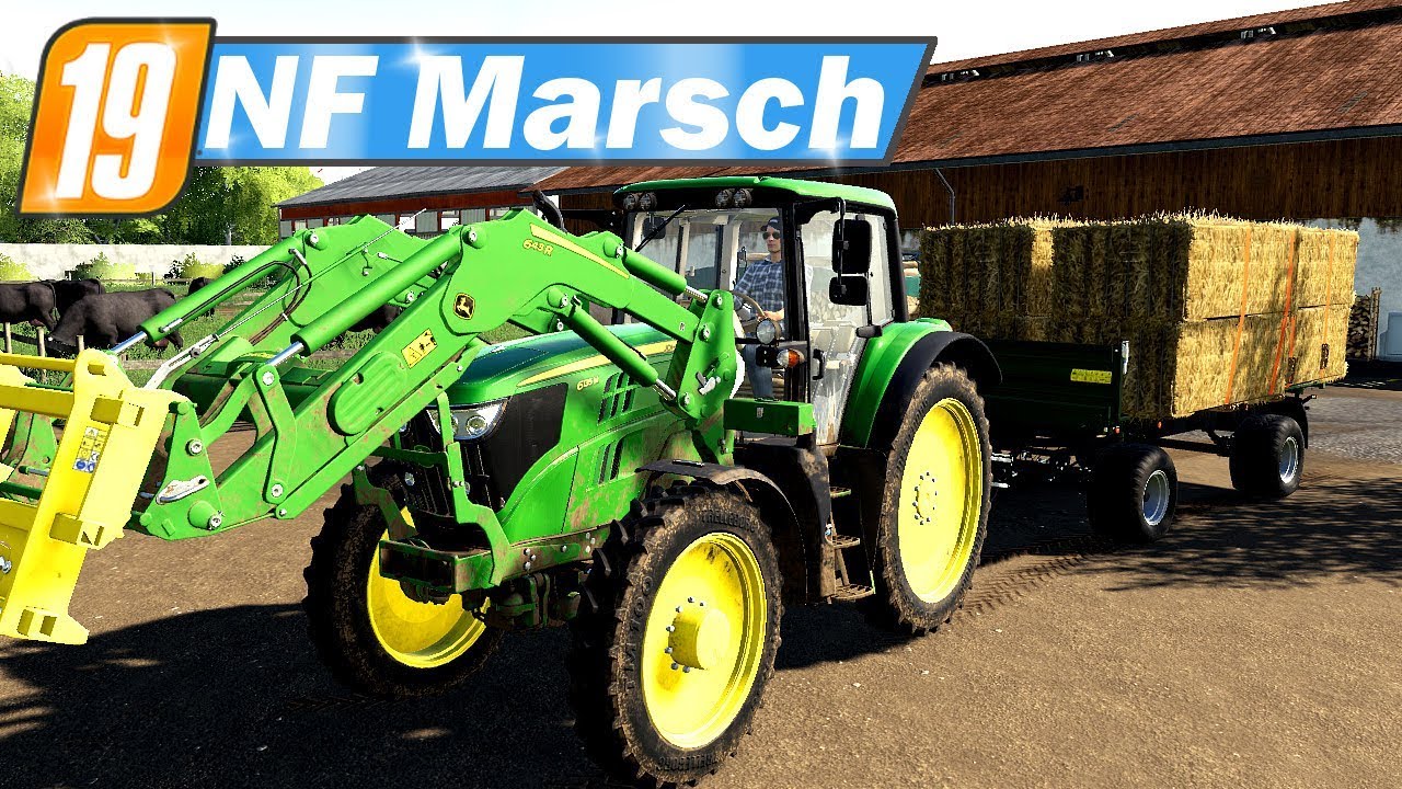 LS19 NF Marsch #49 - Ein neuer Anhänger für die Strohballen | Farming ...