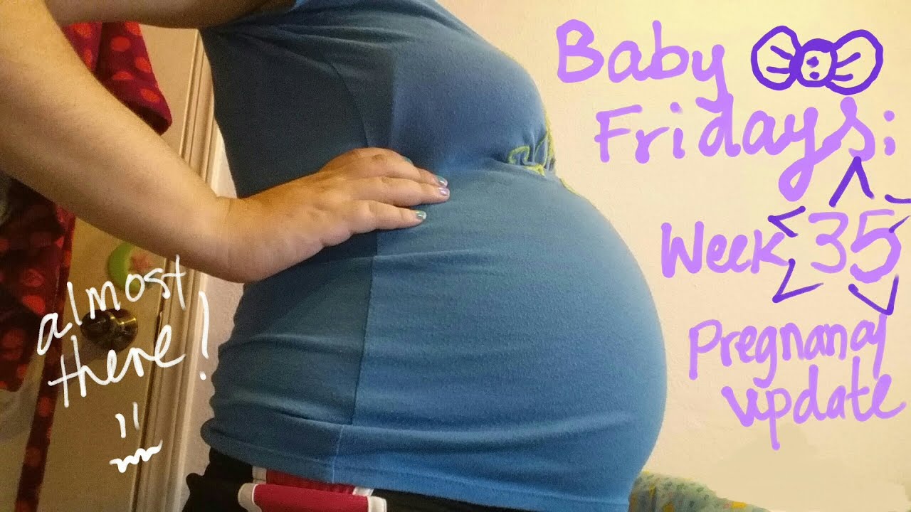 Baby Friday's: Week 35 Pregnancy Vlog Update - YouTube