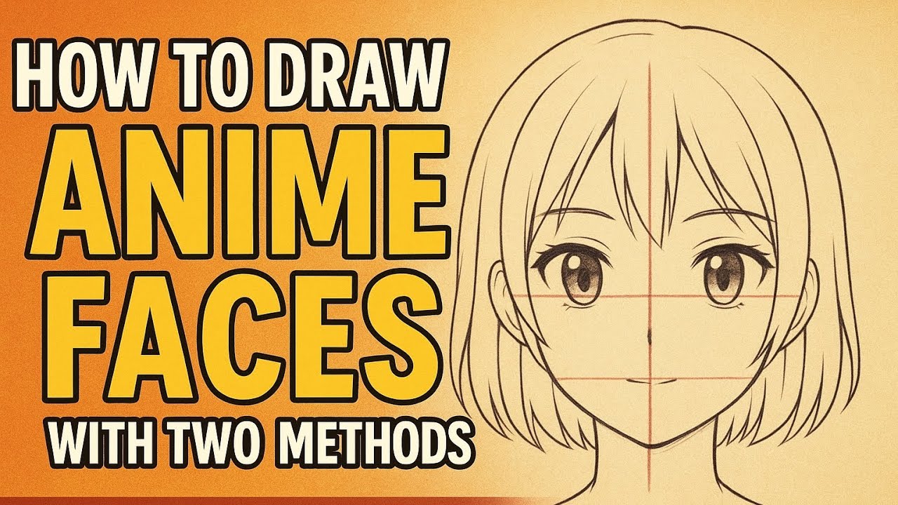 🎉 🎨Learn Anime Face Drawing Fast — Two Methods Explained!!🎉 🎨 - YouTube