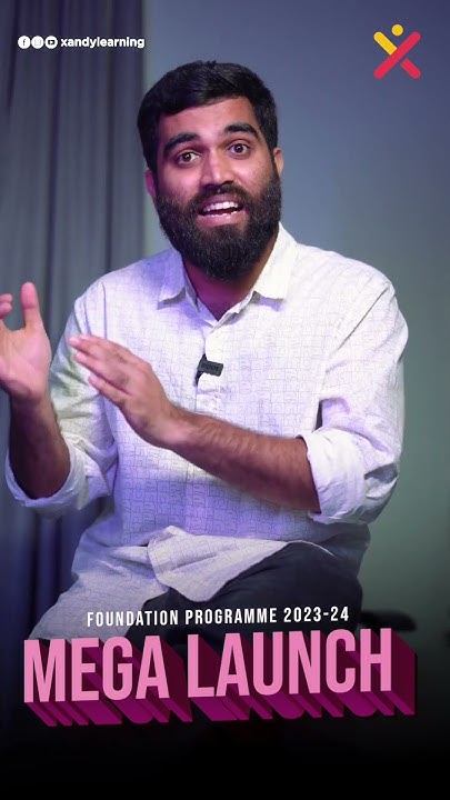 XandY Foundation Course Mega Launch | Foundation Course 2023-24 - YouTube