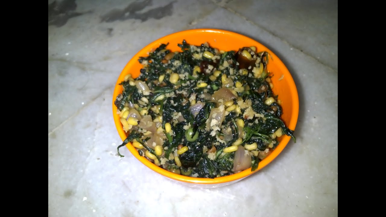 Manathakkali keerai poriyal - YouTube