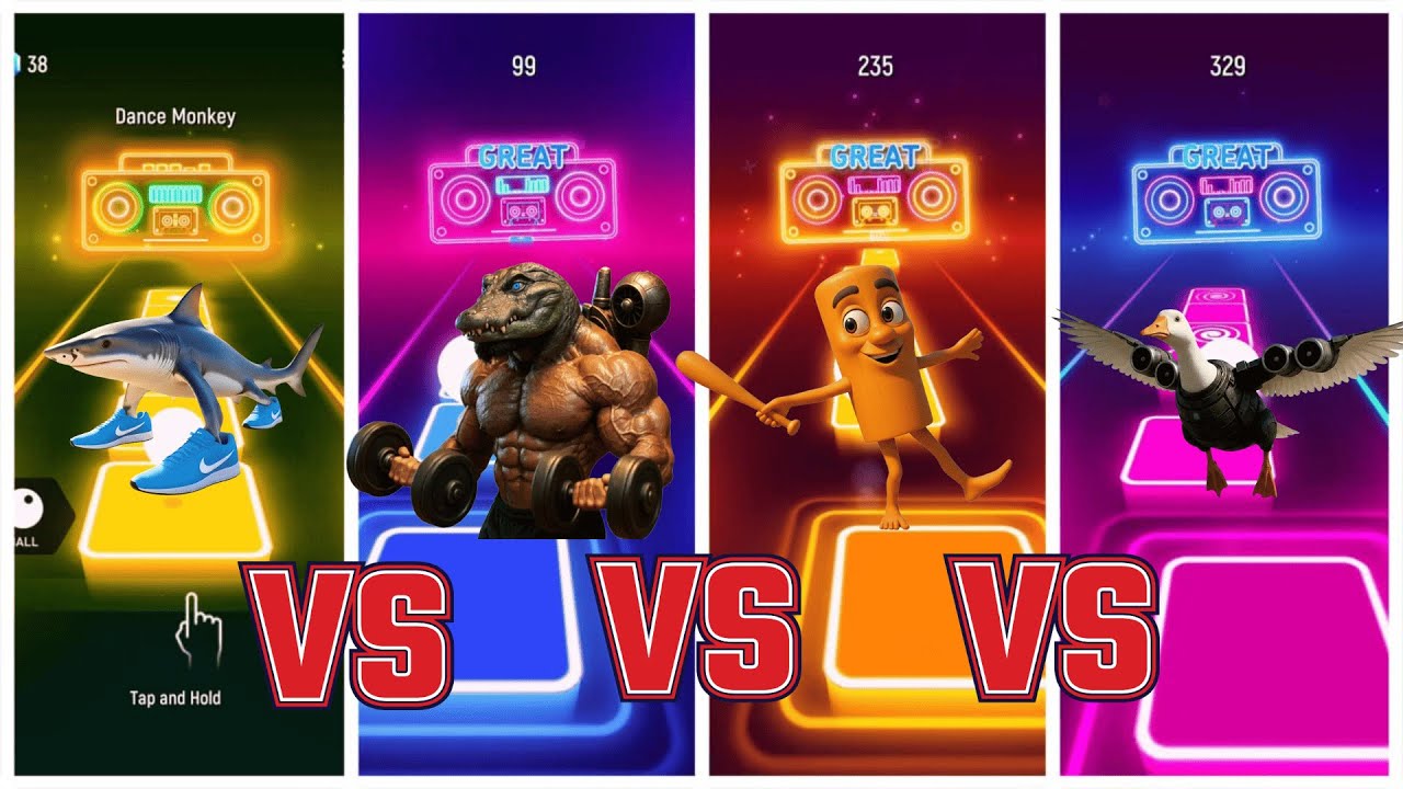 Beat This Tiles Hop Challenge! | Tiles Hop vs Sprunki Battle | BRAINROT ...