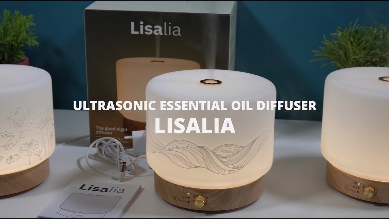 Lisalia: ultrasonic diffuser to help you fall asleep - YouTube