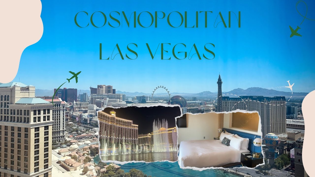 The Cosmopolitan Las Vegas - Big Balcony View - Full Room Video Tour ...