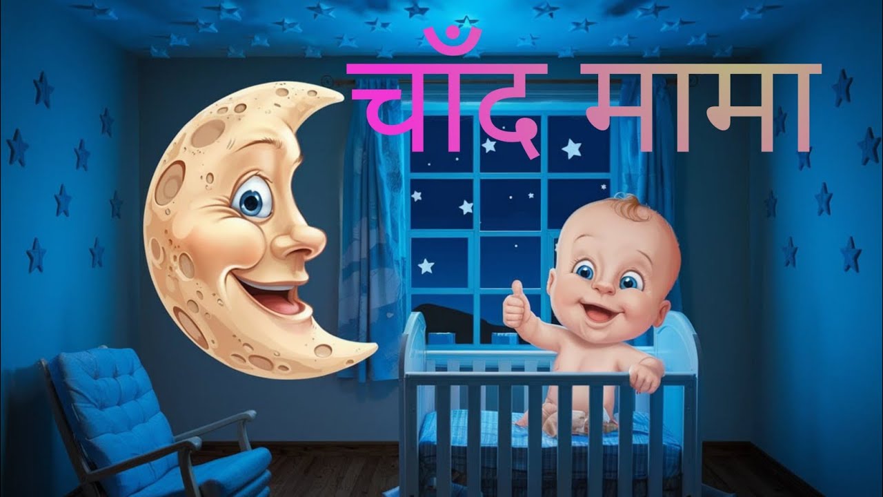 चंदा मामा दूर के Chanda Mama Dur Ke | Chanda Mama | | | 3D Hindi Rhymes ...