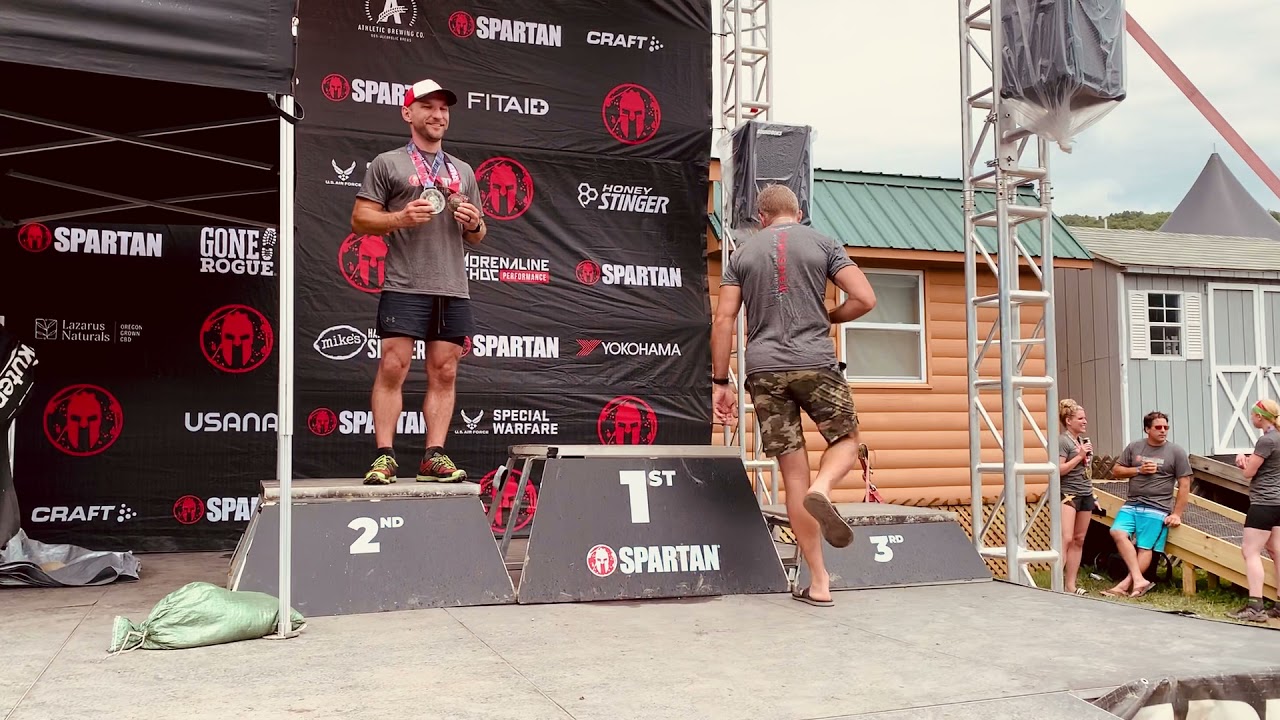 Spartan podium ceremony - July 2021 | Palmerton, PA - YouTube