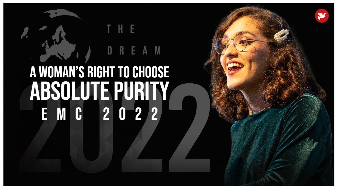 A Woman's Right to Choose Absolute Purity | Yasmine Lamari - YouTube