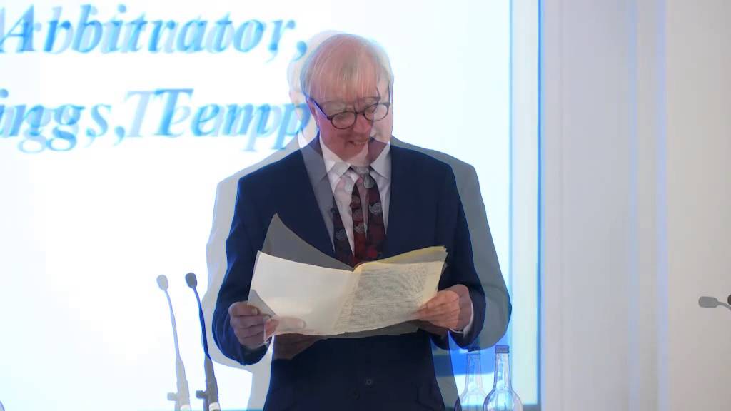 JCT Povey Lecture 2014 - Tony Bingham, Barrister and Arbitrator - YouTube