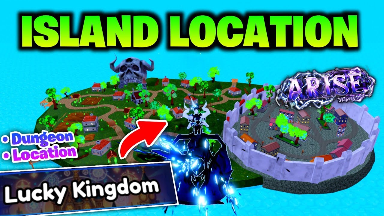 Lucky Kingdom Location in Arise Crossover (Dungeon & Island Location ...