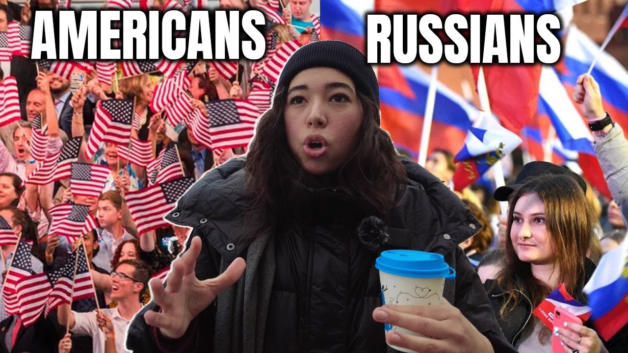 American Girl in Moscow Compares Russians and Americans - YouTube