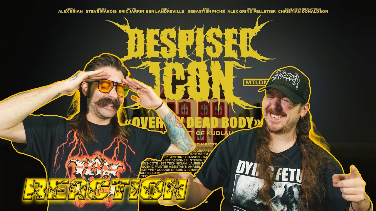 DESPISED ICON's "OVER MY DEAD BODY" featuring Matt Honeycutt (REACTION ...