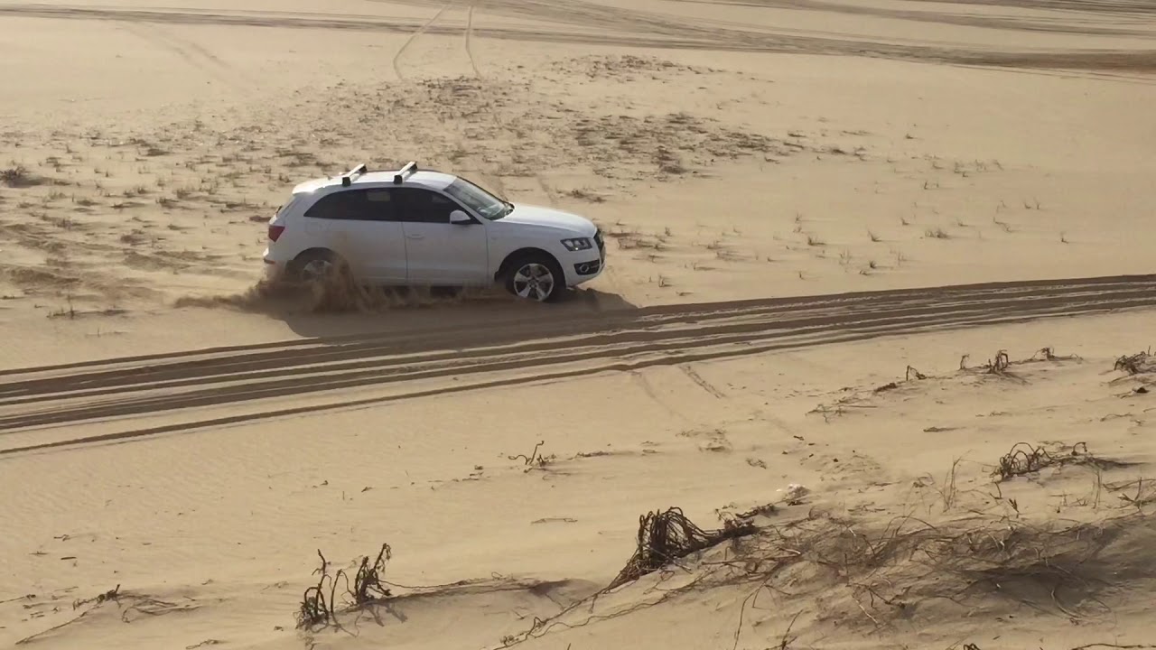 Audi q5 sand fun - YouTube