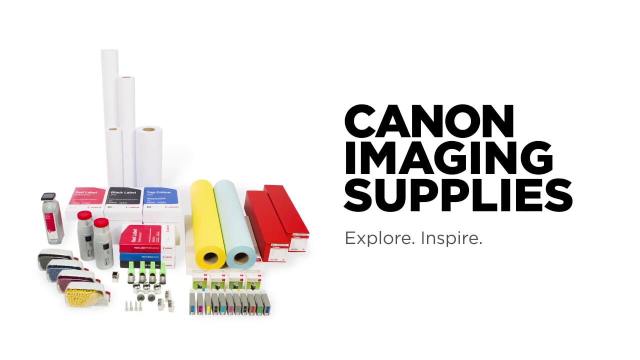 Canon Imaging Supplies - media för alla behov - YouTube