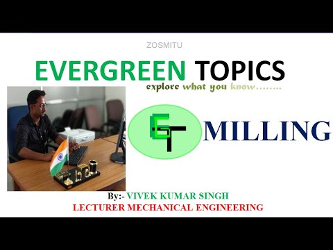 MILLING || MACHINING OPERATION || MULTI POINT CUTTING TOOL - YouTube