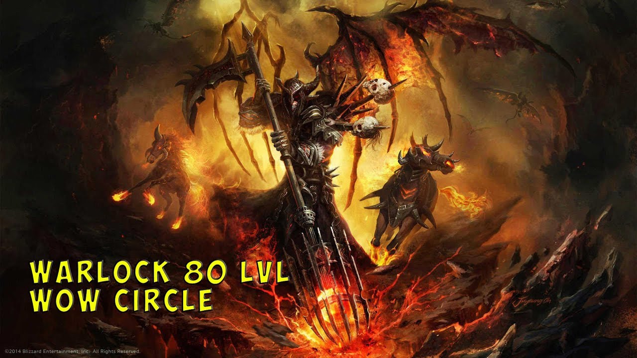 Warlock 80 lvl PVE WoW Lich King - YouTube