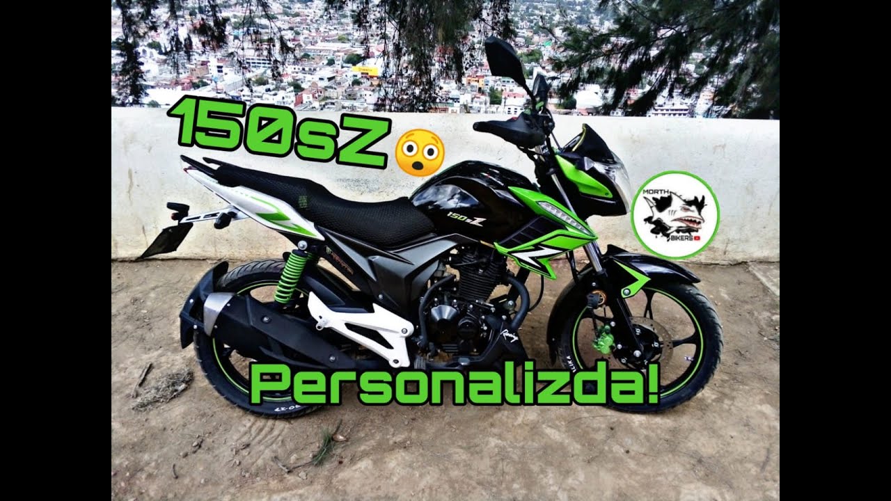ITALIKA 150Z personalizada Línea Z 150SZ 2024. - YouTube