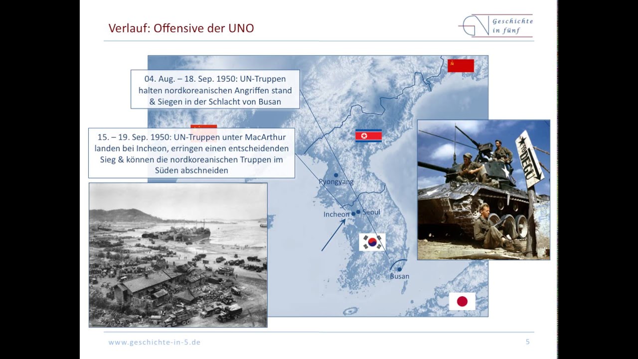 Der Koreakrieg (1950-1953) - YouTube