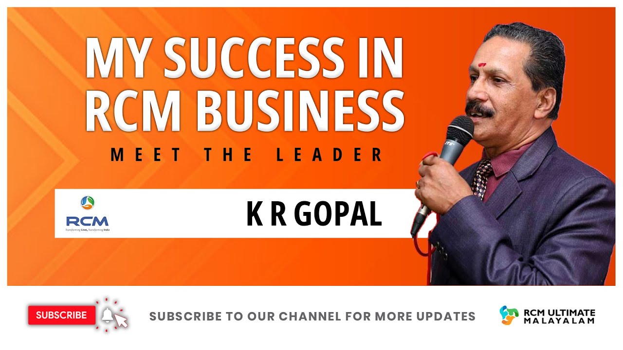 MEET THE LEADER | KR GOPAL - YouTube