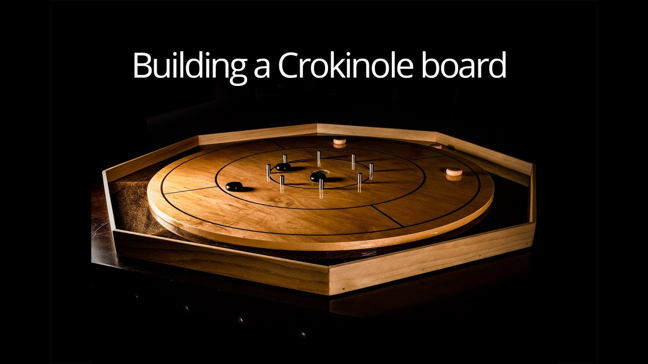 Building a DIY Crokinole Board - YouTube