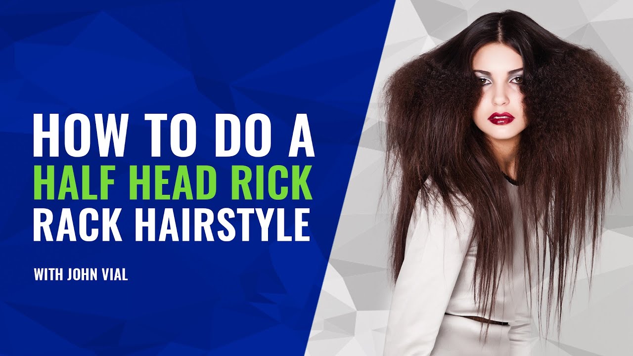 HOW TO DO A HALF HEAD RICK RACK HAIRSTYLE - YouTube