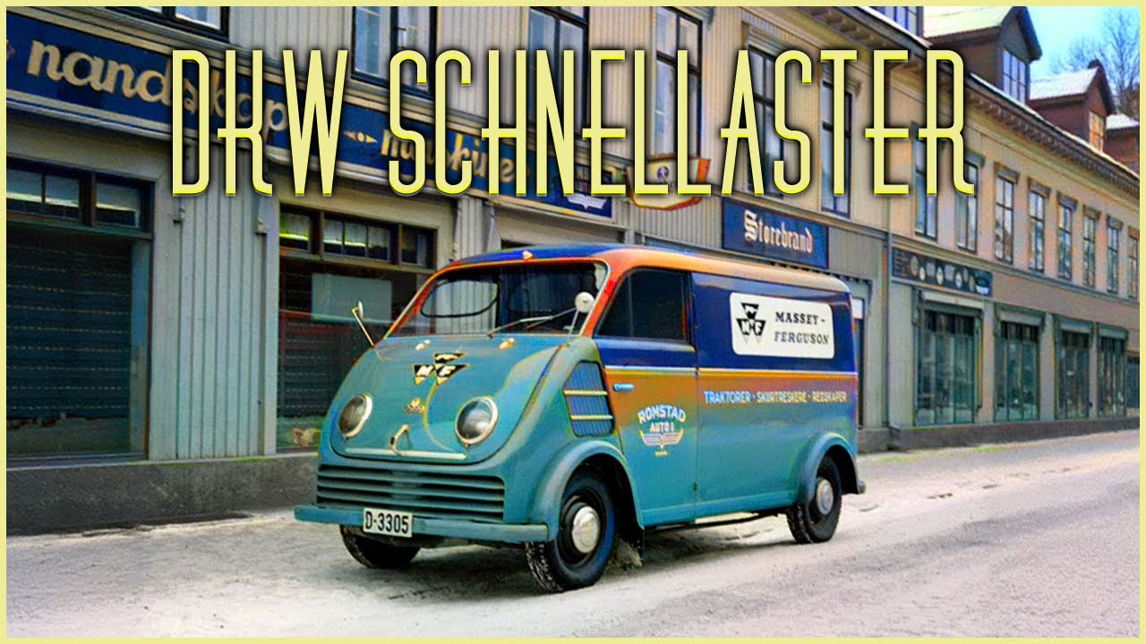 DKW Schnellaster: The Story of the World's First Minivan - YouTube