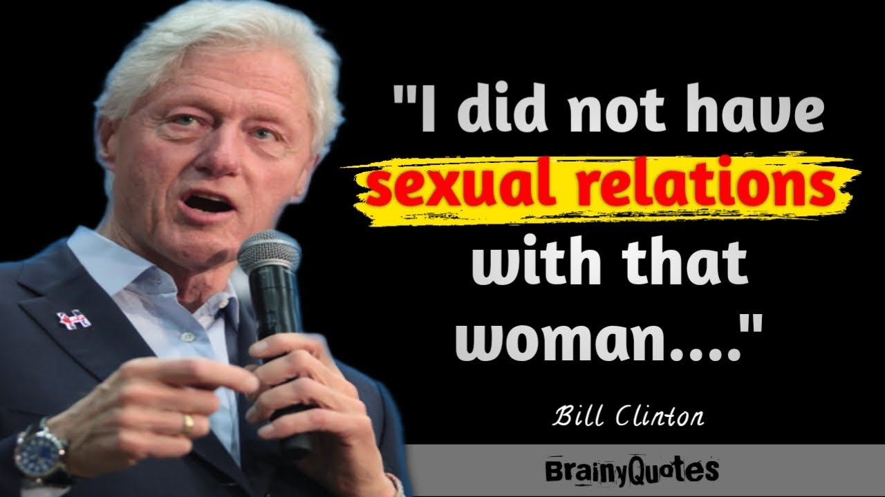 32 Famous Bill Clinton Quotes To Ponder Over | Bill Clinton Quotes ...