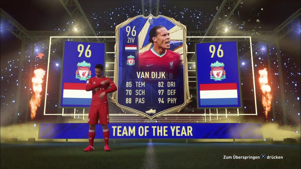 FIFA 21 Ultimate Team | TOTY Van Dijk im Pack! - YouTube
