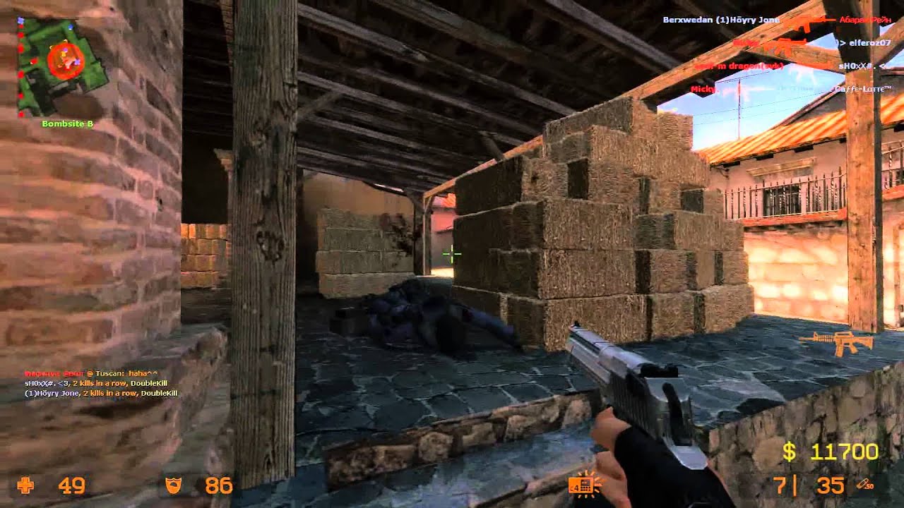 Counter Strike Source | Inferno | How to win a round... - YouTube