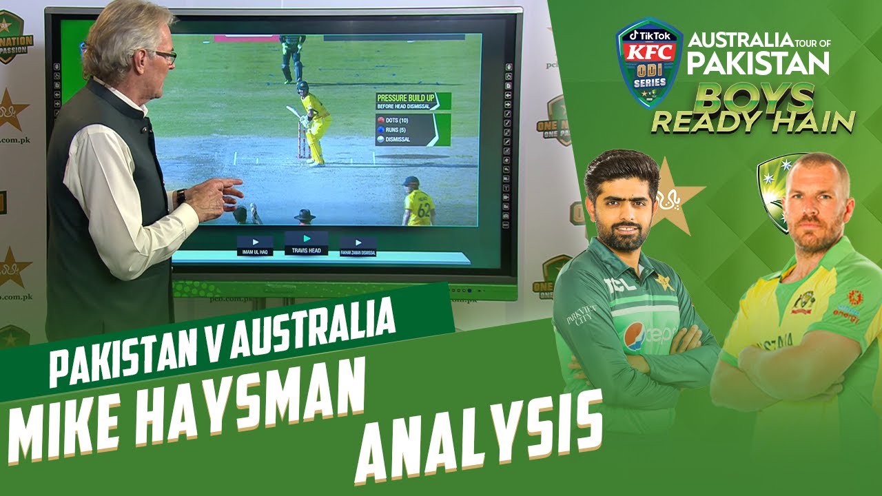 Mike Haysman's Analysis on Pakistan vs Australia 2nd ODI | PCB | MM2T ...