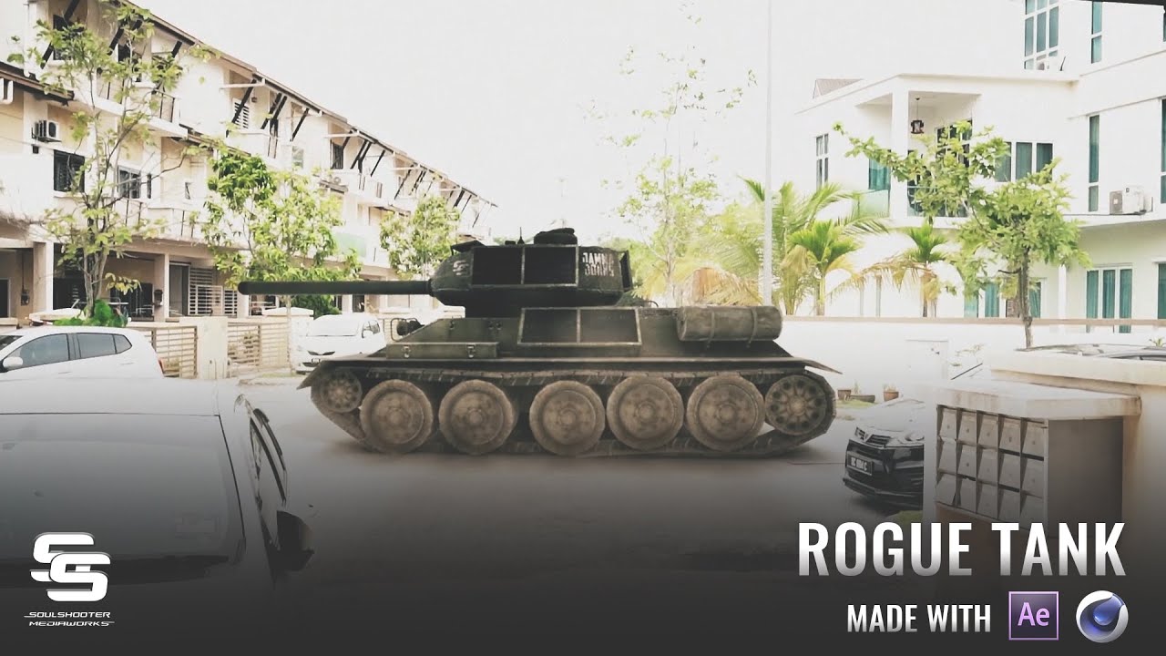 Rogue Tank [ made with Adobe After Effects 2020 & Cinema 4D ] - YouTube