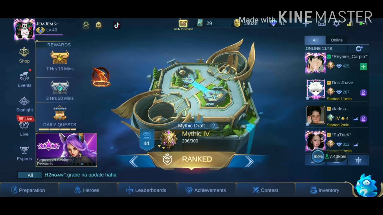 MarshMellow Gaming#Mobile legends bang bang - YouTube