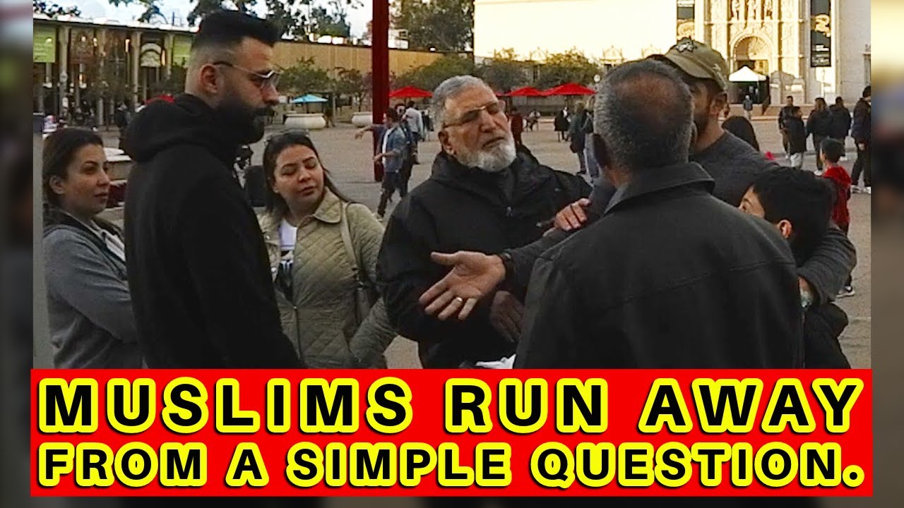 Muslims run away from a simple question. - YouTube