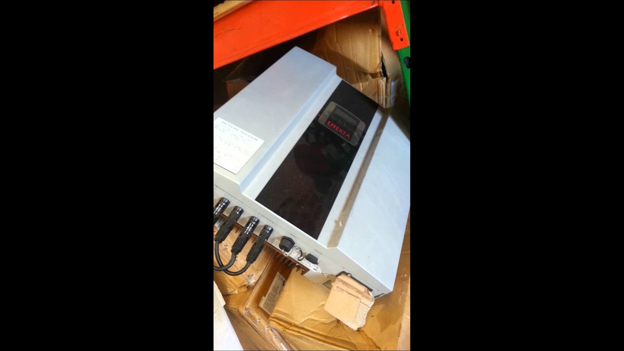 Effekta Inverter - Solar power Brisbane - YouTube