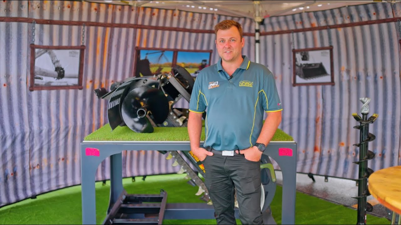 Norm Engineering Heavy Duty Trenchers - YouTube